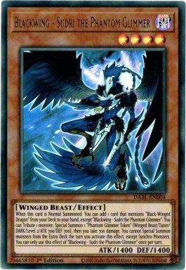 Blackwing - Sudri the Phantom Glimmer - DABL-EN004 - Ultra Rare 1st Edition - Yu-Gi-Wang