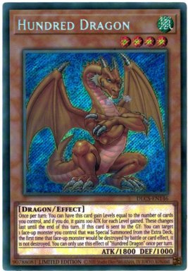 Hundred Dragon - DLCS-EN146 - Secret Rare 1st Edition - Yu-Gi-Wang