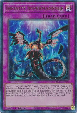 Infinite Impermanence - RA01-EN075 - Ultimate Rare 1st Edition - Yu-Gi-Wang