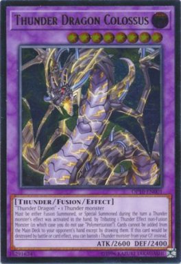 Ultimate Rare - Thunder Dragon Colossus - OP10-EN001 - Yu-Gi-Wang